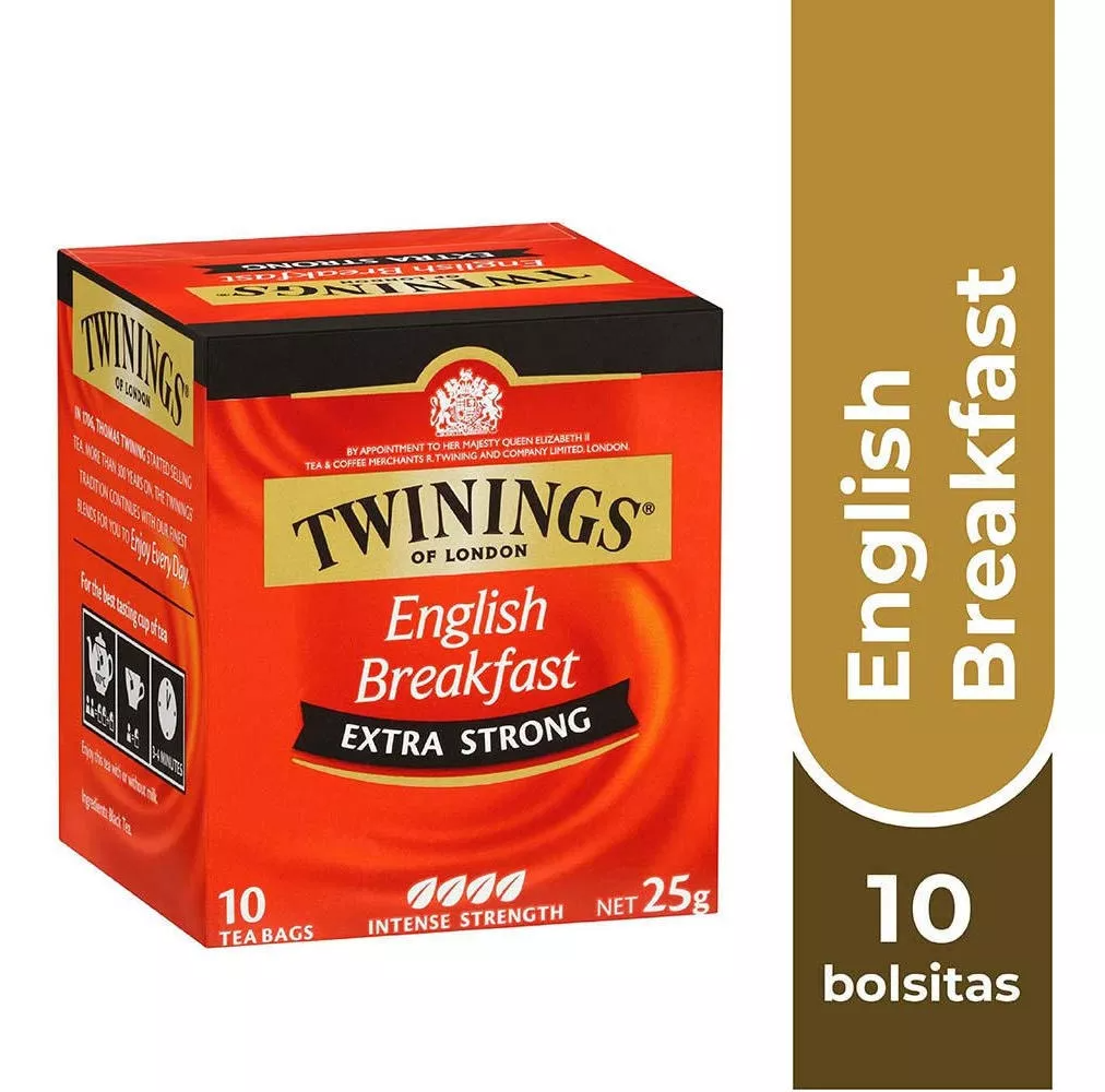 Twinings Té English Breakfast Extra Strong X 10 Bolsitas – Twinings Chile